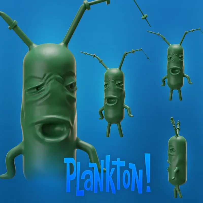 Ảnh Plankton meme siêu hài, xu hướng mới cho giới trẻ
